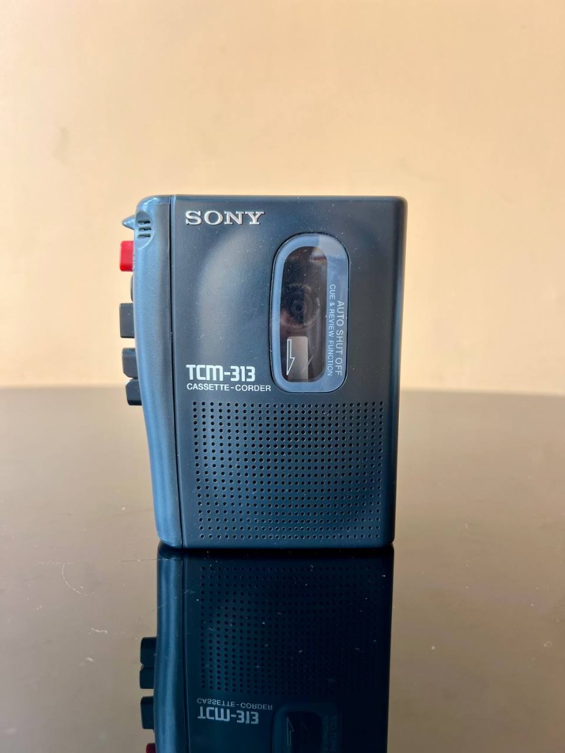 Sony TCM -313 Cassette-corder, Audio, Portable Music Players on Carousell