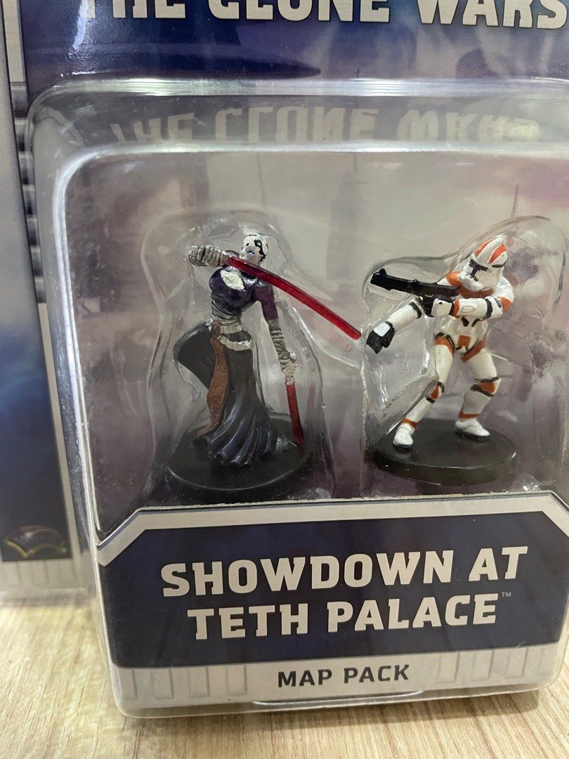 Starwars miniatures Clone Wars Showdown At Teth Palace (map pack)new ...