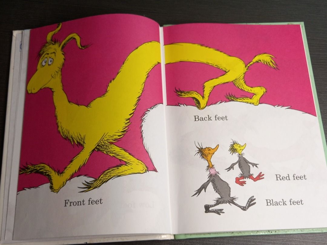 The Foot Book By Dr. Seuss (Bright And Early Books For Beginning ...