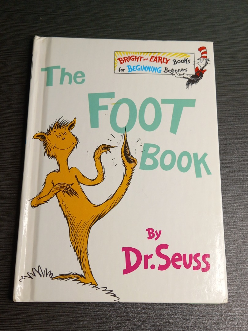 The Foot Book By Dr. Seuss (Bright And Early Books For Beginning ...