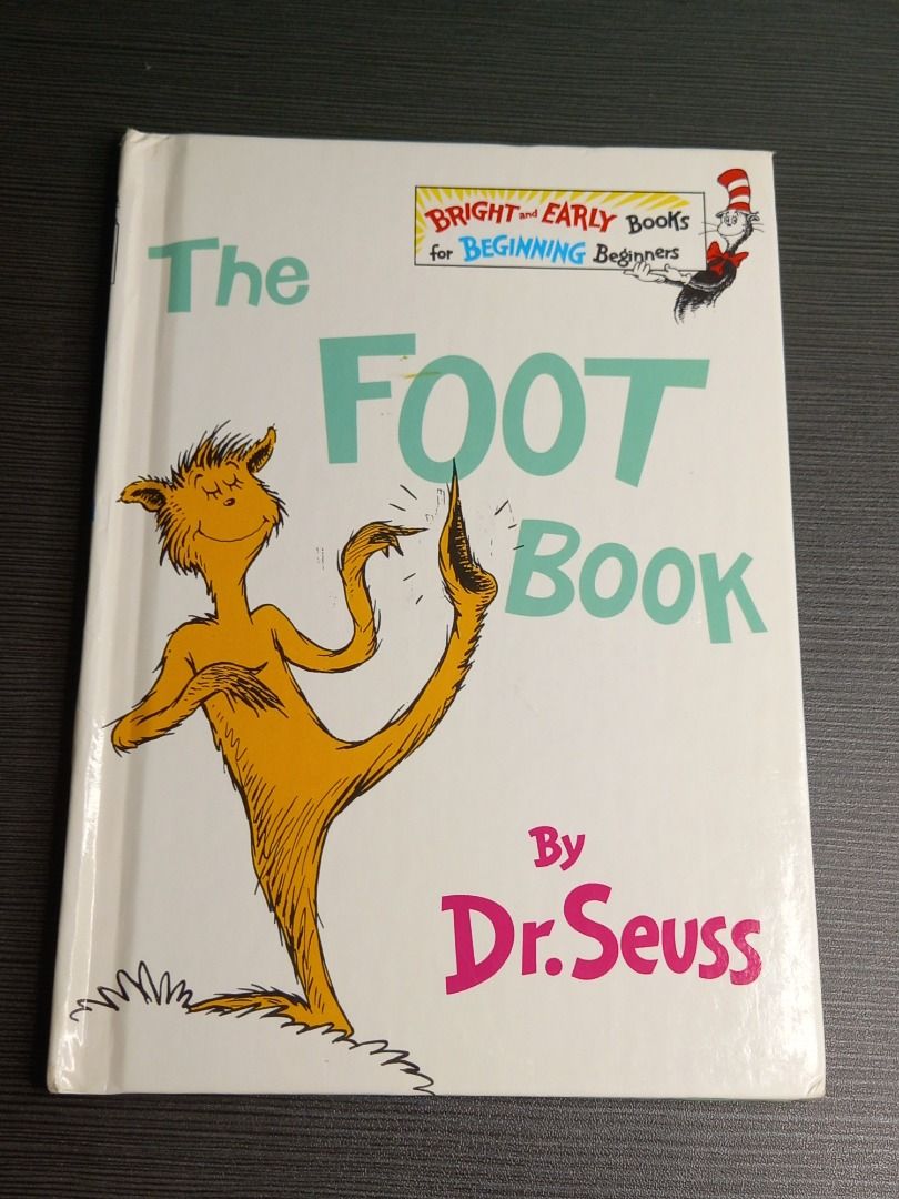 The Foot Book By Dr. Seuss (Bright And Early Books For Beginning ...