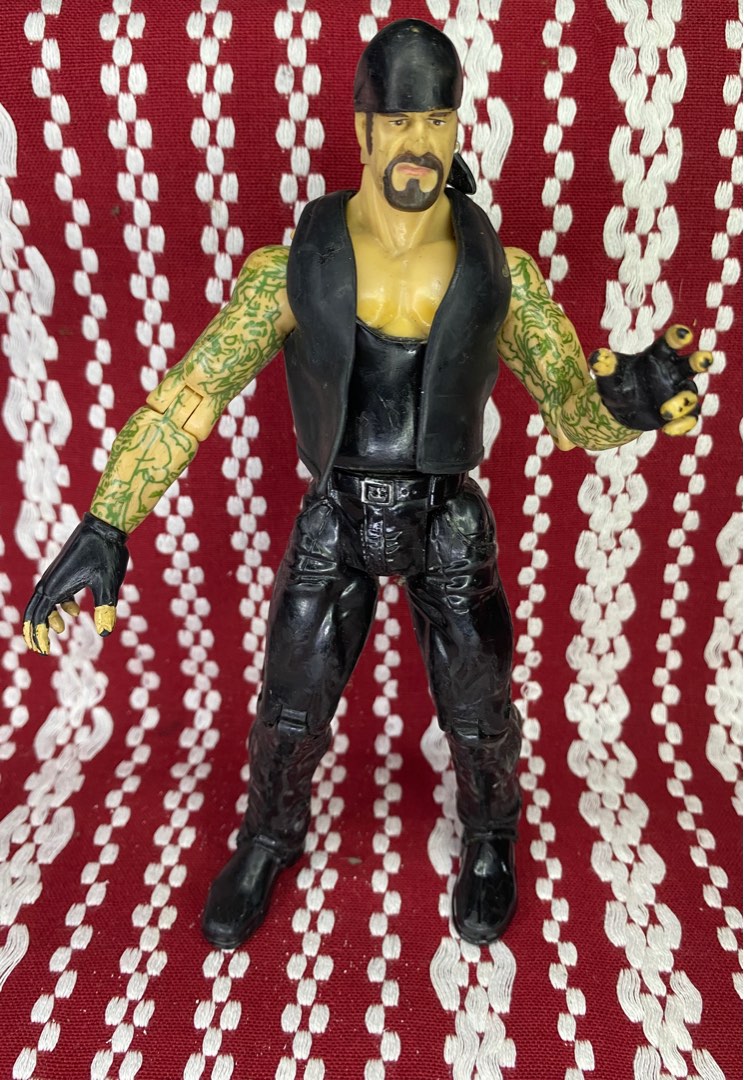UNDERTAKER 2000 JAKKS TITAN TRON WWF ACTION FIGURE 7"TALL POSEABLE ...