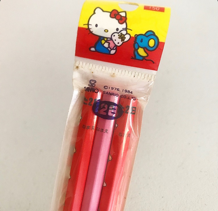 Vintage Sanrio Hello Kitty Pencil Set, Hobbies & Toys, Memorabilia ...