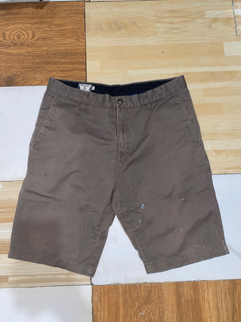 Volcom chino jorts, Men's Fashion, Bottoms, Shorts on Carousell