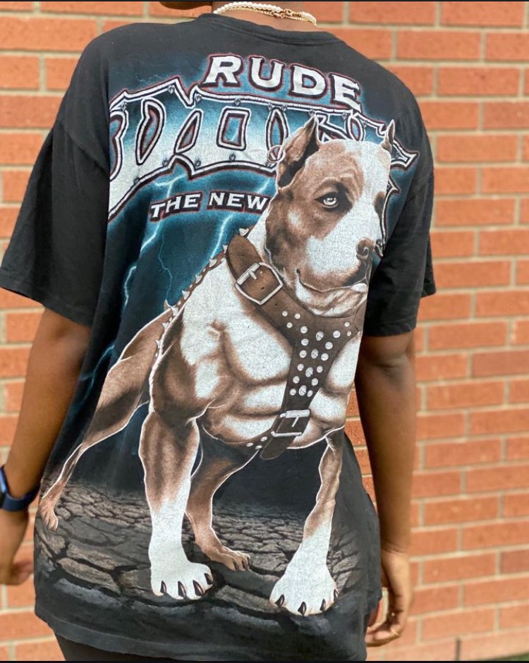 VTG RUDE DOGS PITBULL THUNDER nike, Men's Fashion, Tops & Sets, Tshirts ...