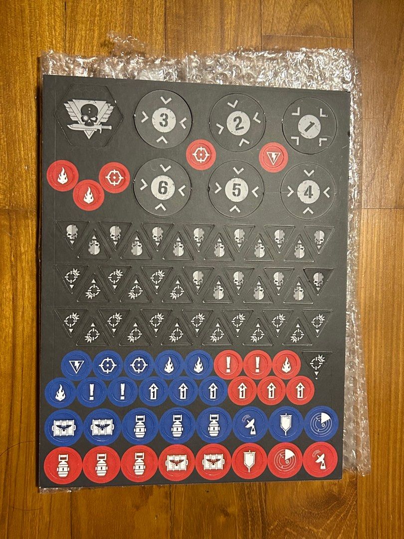 Warhammer 40k Kill Team Tokens + d6, Hobbies & Toys, Toys & Games on ...