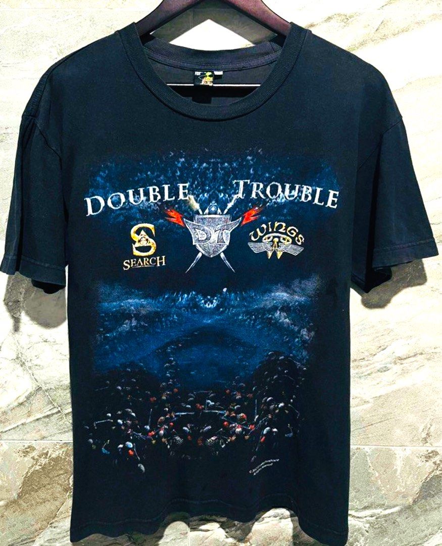 Wings Search Double Trouble, Men's Fashion, Tops & Sets, Tshirts & Polo ...