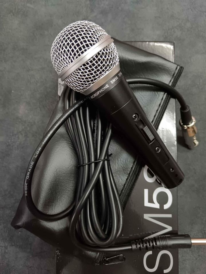 Wired microphone sm58, Hobbies & Toys, Music & Media, Musical ...