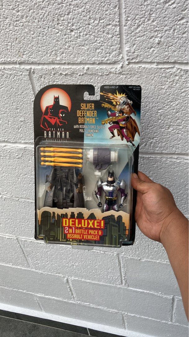 1998 Kenner Silver Defender - The New Batman Adventures Action Figure ...