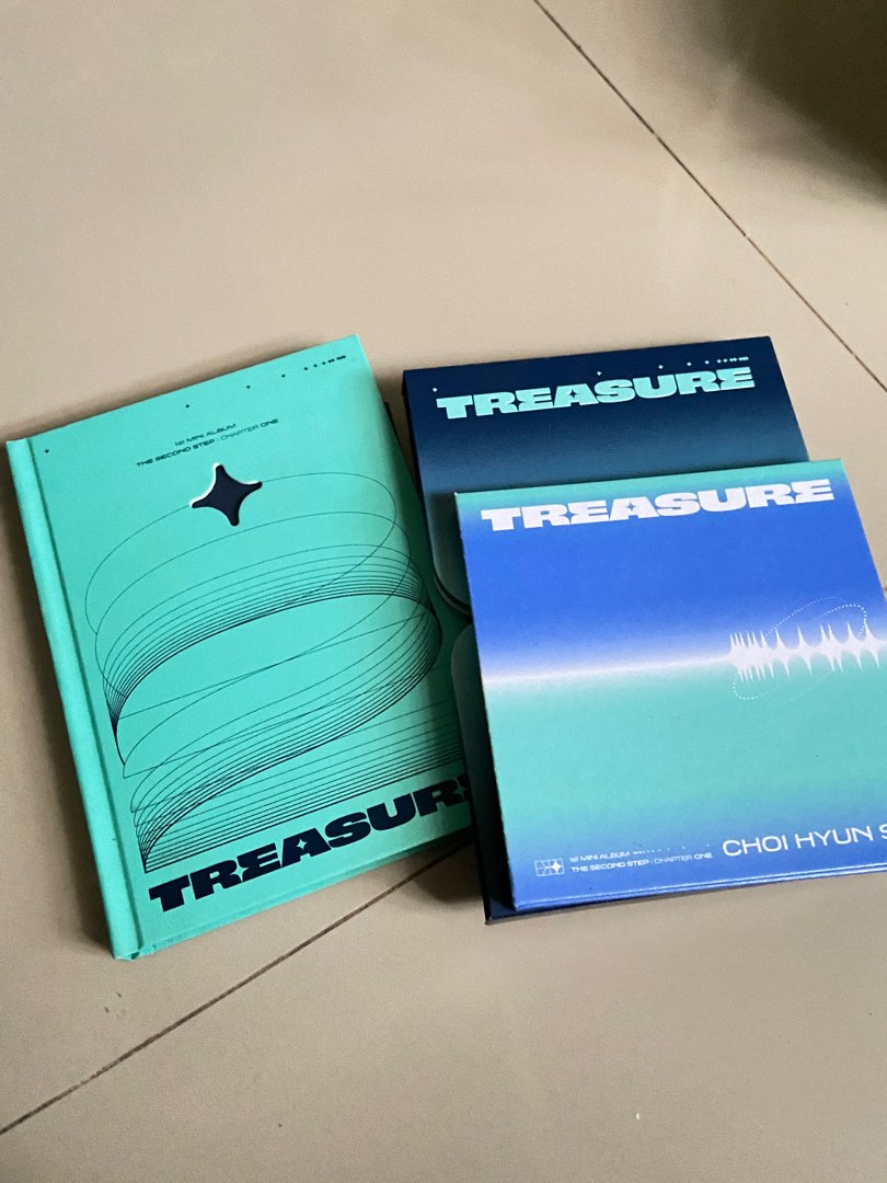 1st Mini Album Treasure: Photobook & Digipack (hyunsuk) Version ...