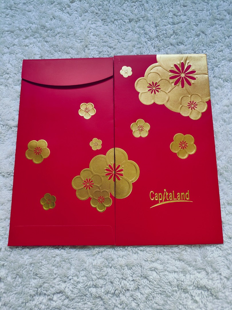 2020 CapitaLand Singapore Red Packet (1 pack-7 pcs) [AngPao / AngPow ...