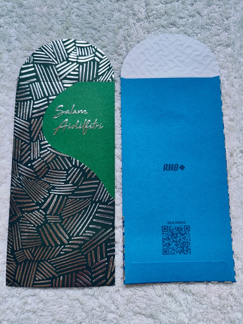 2024 RHB Bank Sampul Duit Raya (1 pack-8 pcs) [SDR / AngPao / AngPow ...