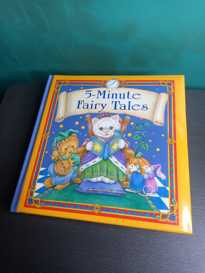 5- Minute Fairy Tales Big Book Hardcover, Hobbies & Toys, Books ...