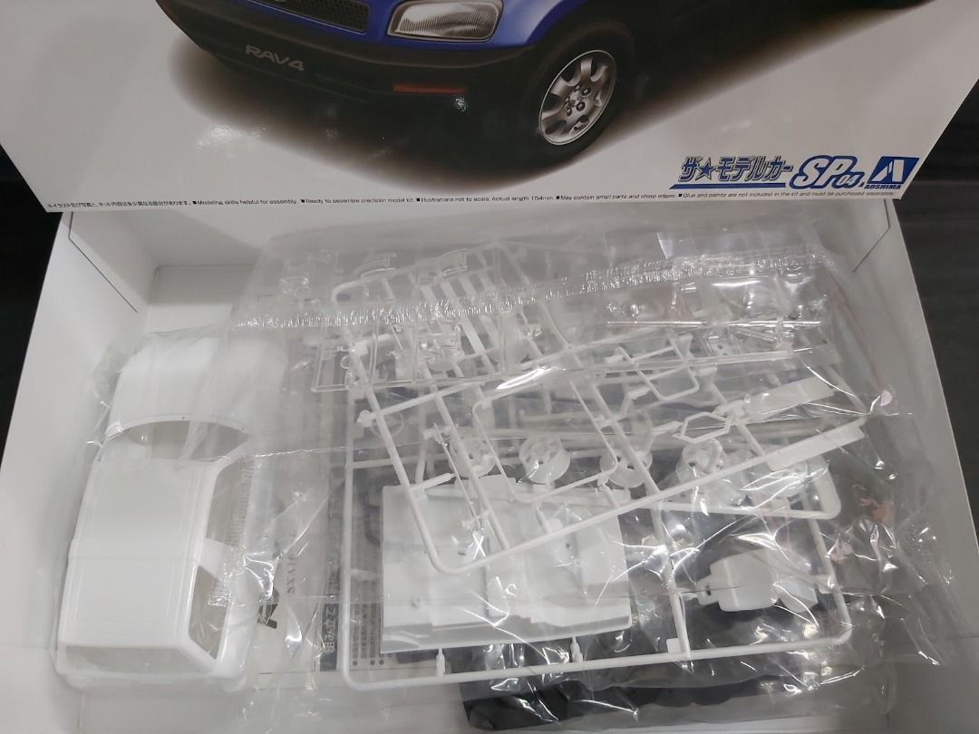 全新 青島文化 Aoshima 06606 - 1/24 豐田 Toyota RAV4 SXA10 1994 The Model Car # ...