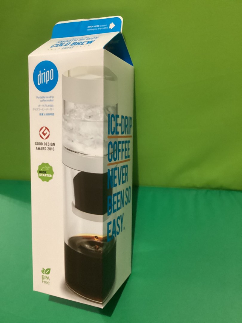 全新現貨 Dripo兩用冰滴咖啡壺, 電視及其他電器 , 廚房用品, 咖啡機及咖啡壺在旋轉拍賣
