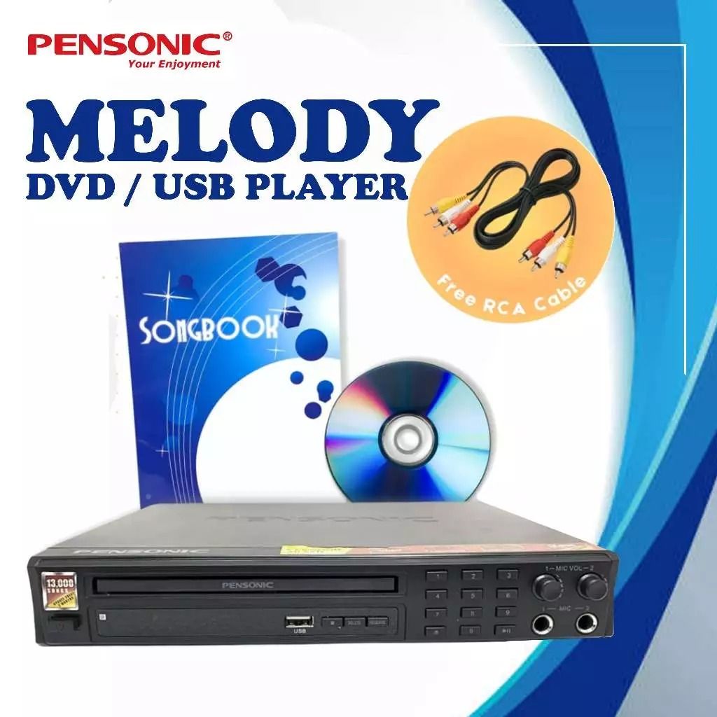 ASTRON/PENSONIC MELODY DVD/CD/USB 25W Karaoke Player with over 13,000 ...
