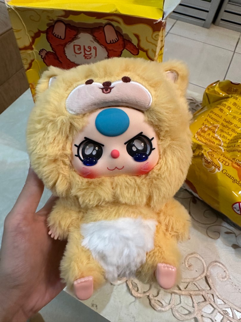 Baby Three Chinese Zodiac Shio Plush Kambing Goat Domba Monkey Monyet ...