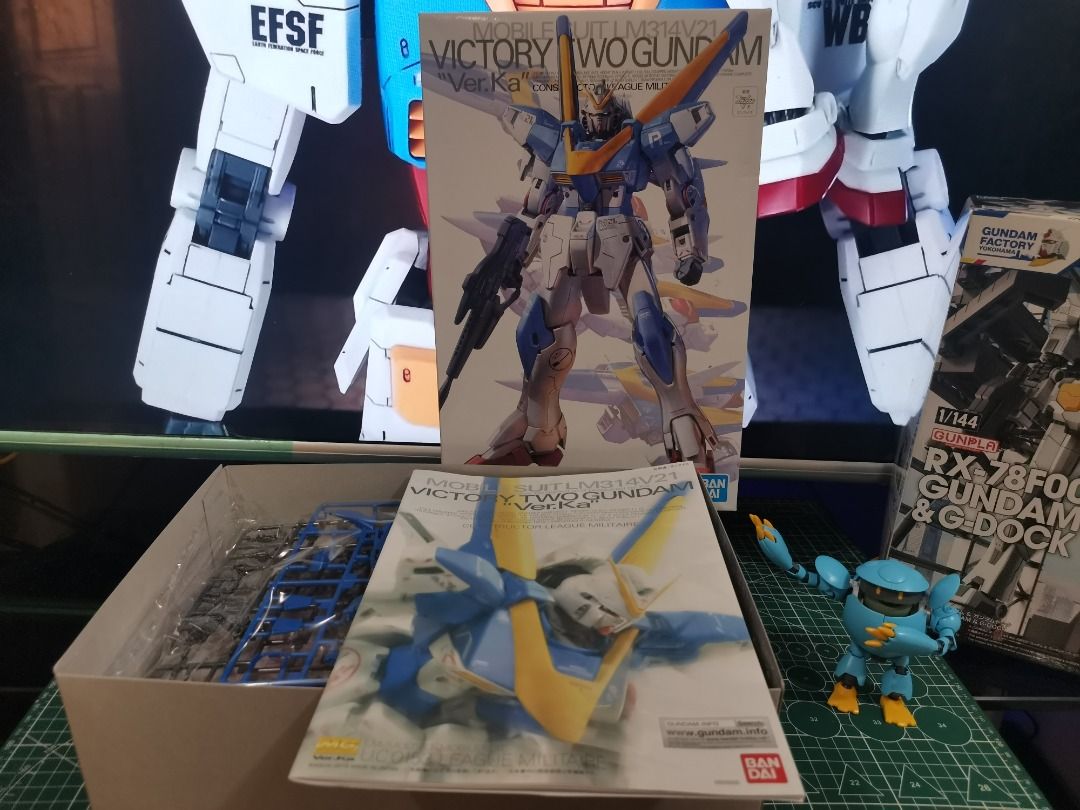 Bandai Gundam MG Narrative C Pack and Victory Two Gundam Ver.ka ...
