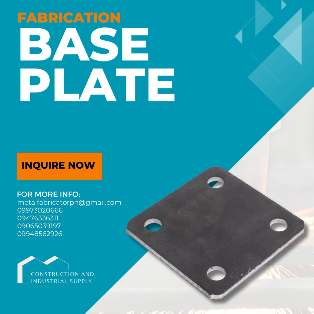 Base Plate | Shear Plate | Steel Pipe Casing | Metal Fabrication ...