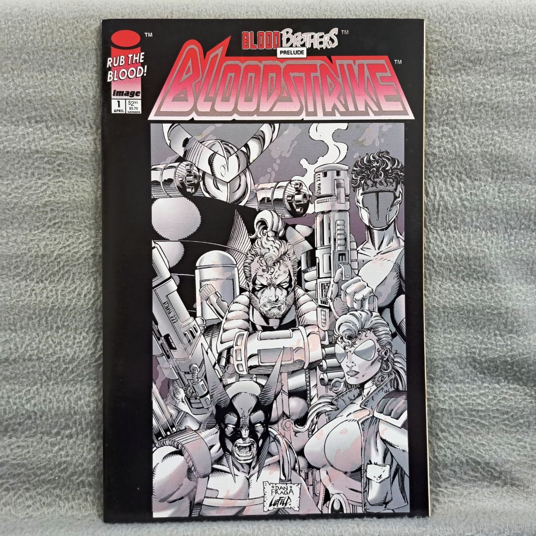 Bloodstrike #1 Thermal Ink Cover (Image Comics/Extreme Studios) FIRST ...