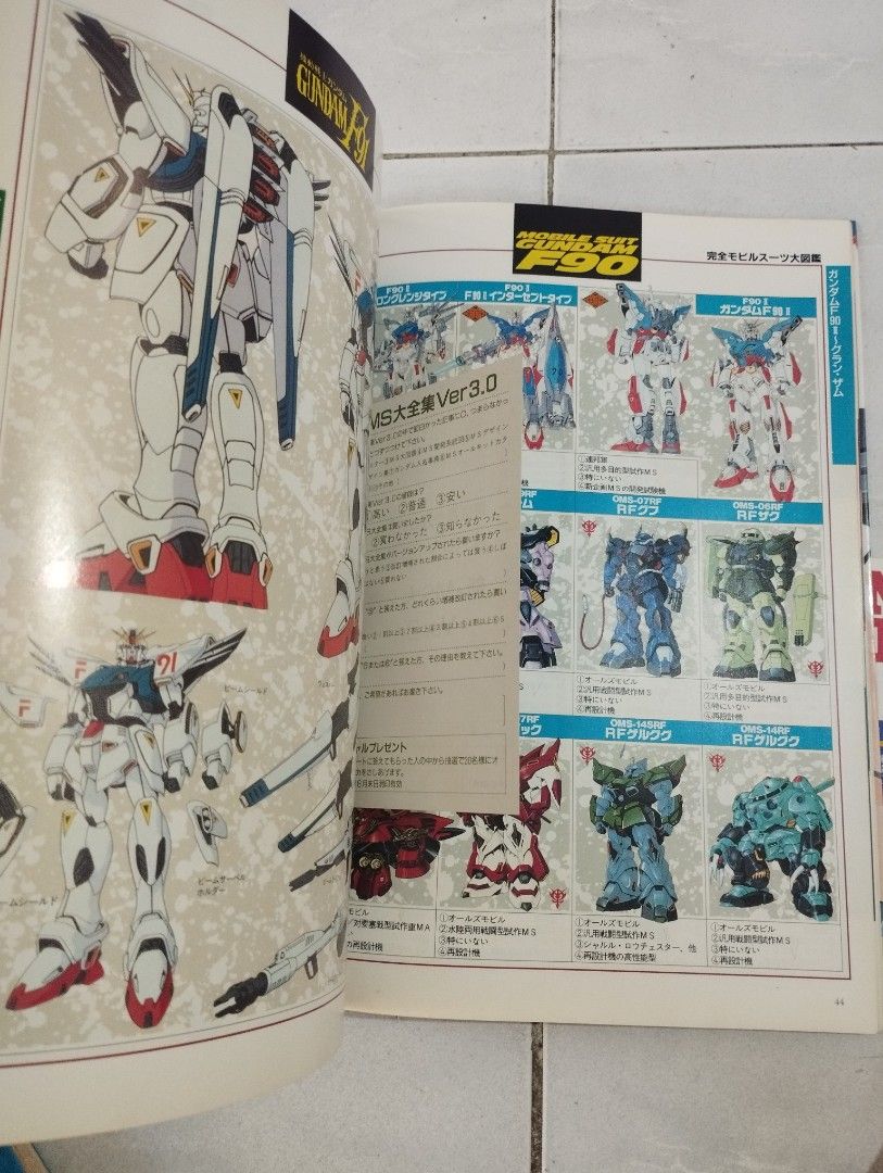 Buku gundam ms collection works v 3, Buku & Alat Tulis, Buku di Carousell