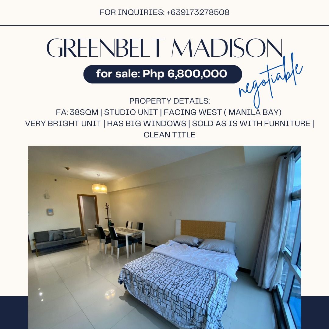 **buyer only**as is where is condition studio unit in Greenbelt Madison ...