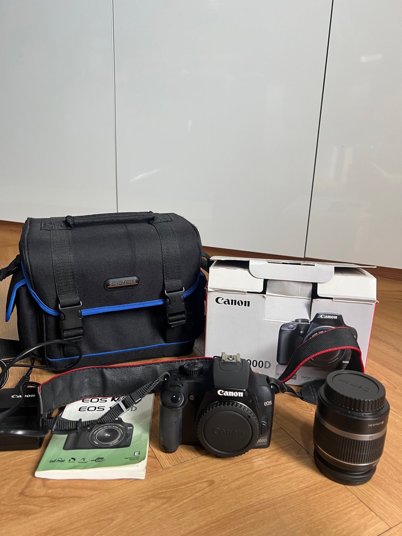 Canon EOs 1000D (with EF-S18-55mm Lens), Photography, Cameras on Carousell