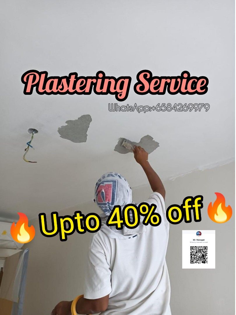 Ceiling and wall plastering service/Cheap plastering service/Toilet ...