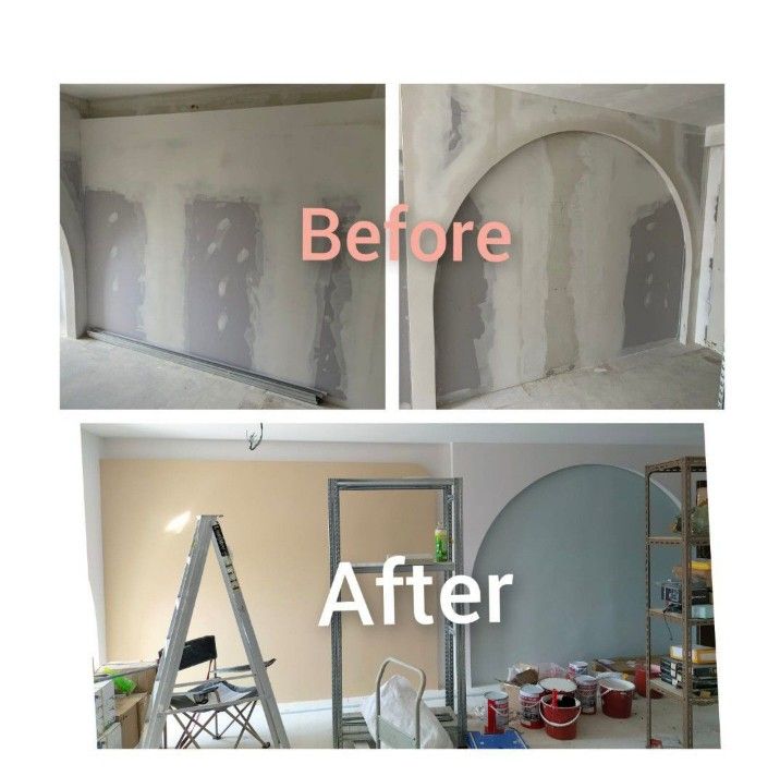 Ceiling and wall plastering service/Cheap plastering service/Toilet ...