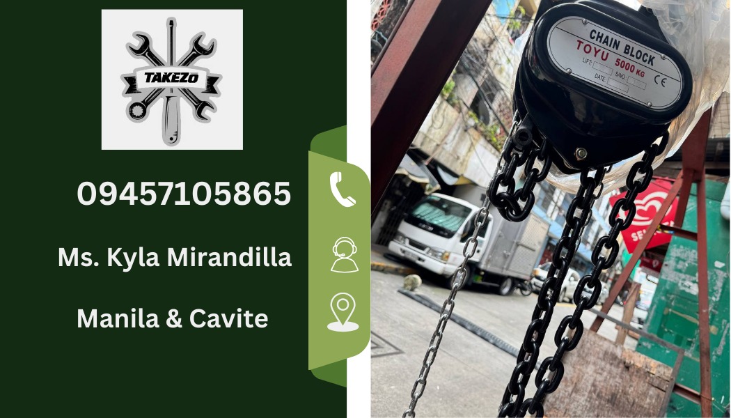CHAIN BLOCK 5 TON, Commercial & Industrial, Construction Tools ...