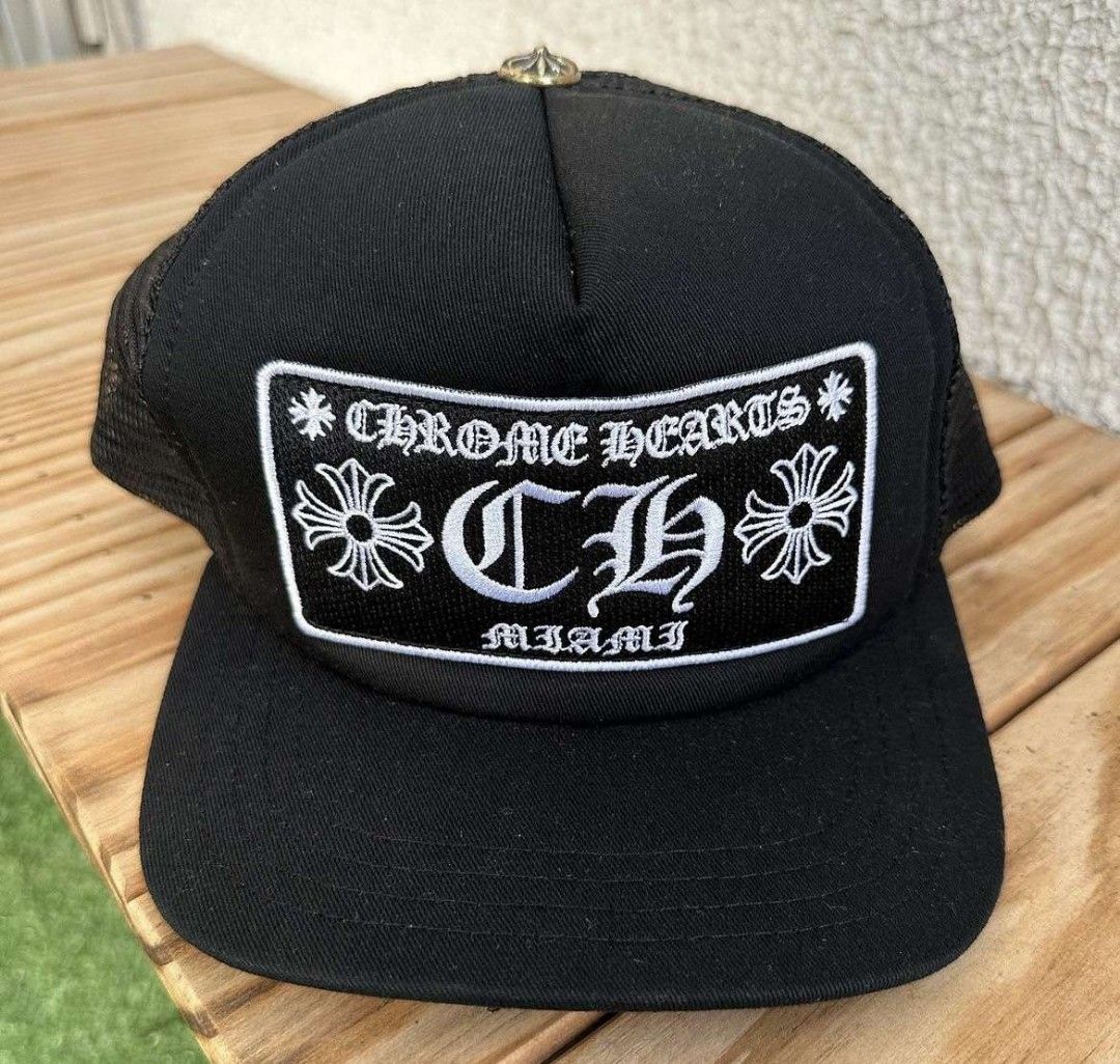 Chrome Hearts cap, Luxury, Accessories on Carousell