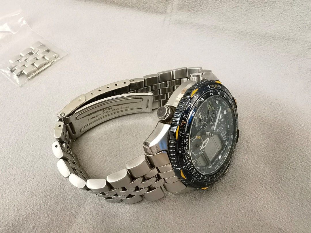 Citizen Blue Angels C300-Q00842 TA, 名牌, 手錶 - Carousell