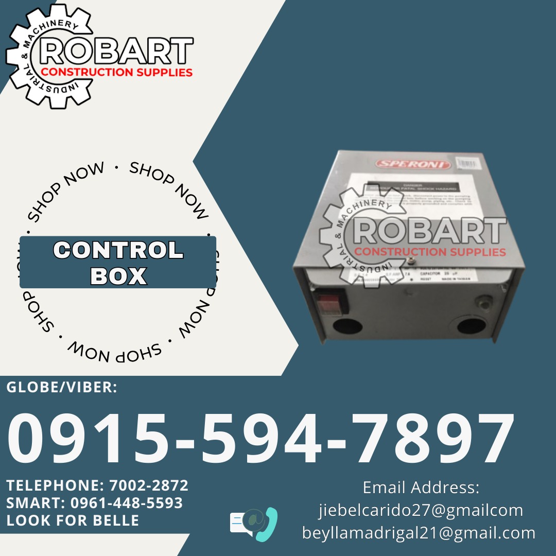 Control Box, Commercial & Industrial, Construction Tools & Equipment on ...
