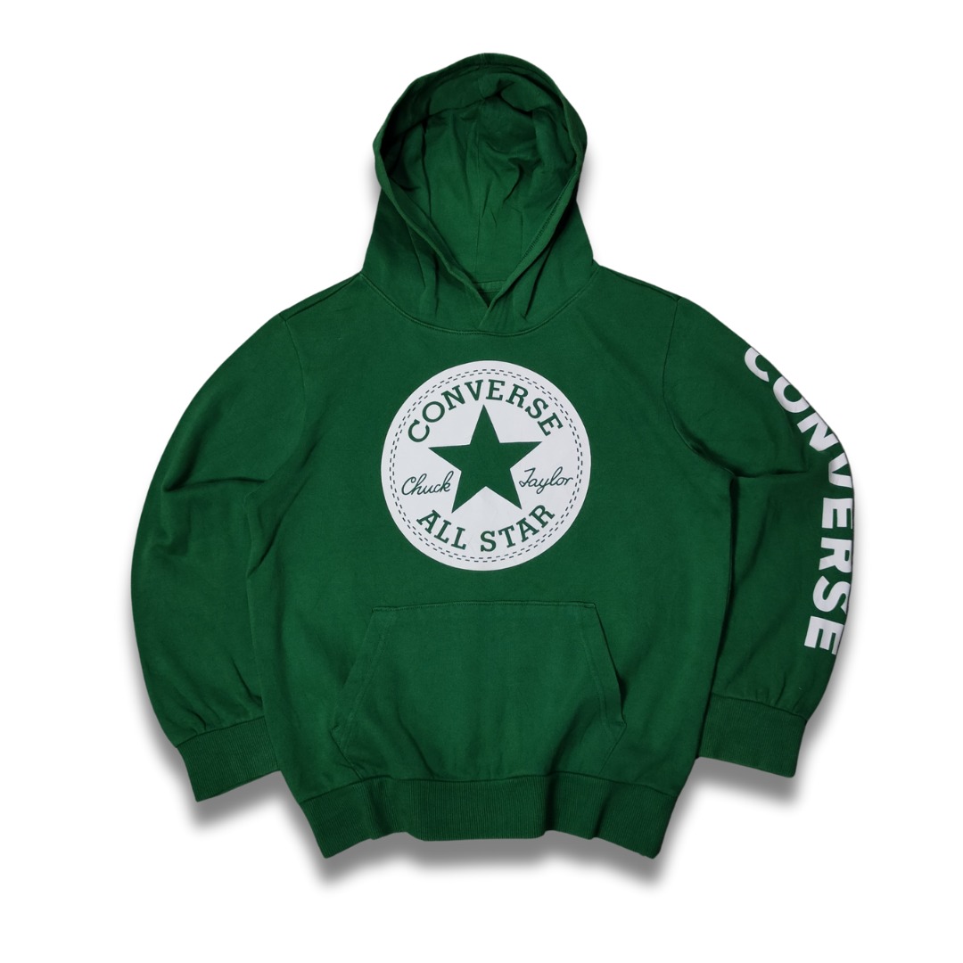 Converse All Star Chuck Taylor Sleeve Script, Men's Fashion, Coats ...