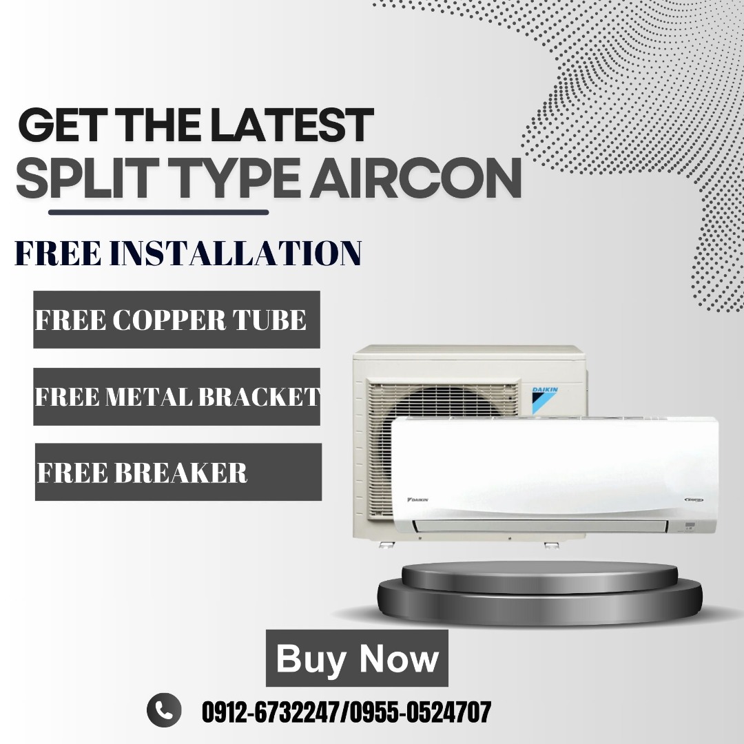 Daikin D-Smart Series Split Type Brandnew Sealed, TV & Home Appliances ...