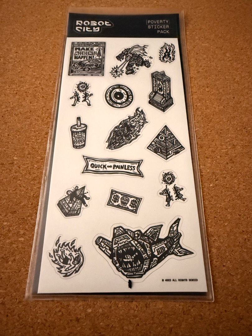 Dbrand Poverty Sticker Pack (Special Edition Drop), Everything Else on ...