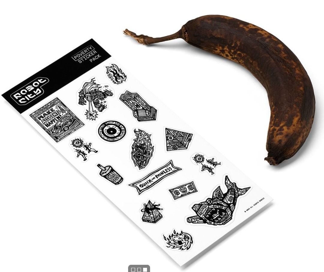 Dbrand Poverty Sticker Pack (Special Edition Drop), Everything Else on ...