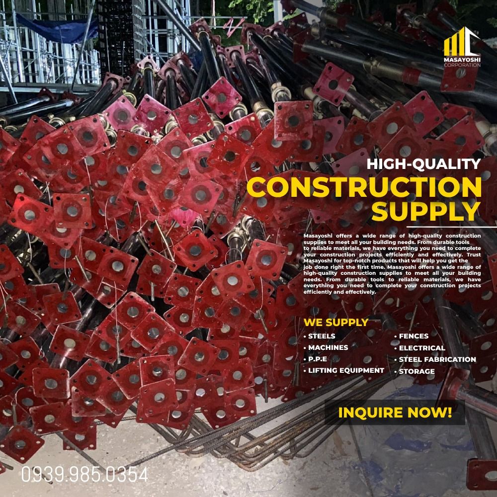 Deformed Bar | RSB | Angle Bar | IBeam | Shoring Jack | Tubular | Base ...