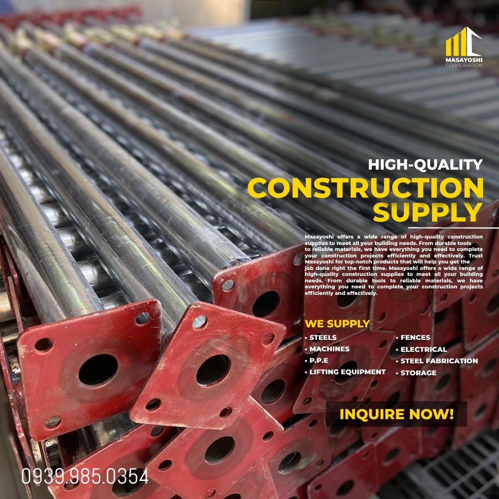 Deformed Bar | RSB | Angle Bar | IBeam | Shoring Jack | Tubular | Base ...