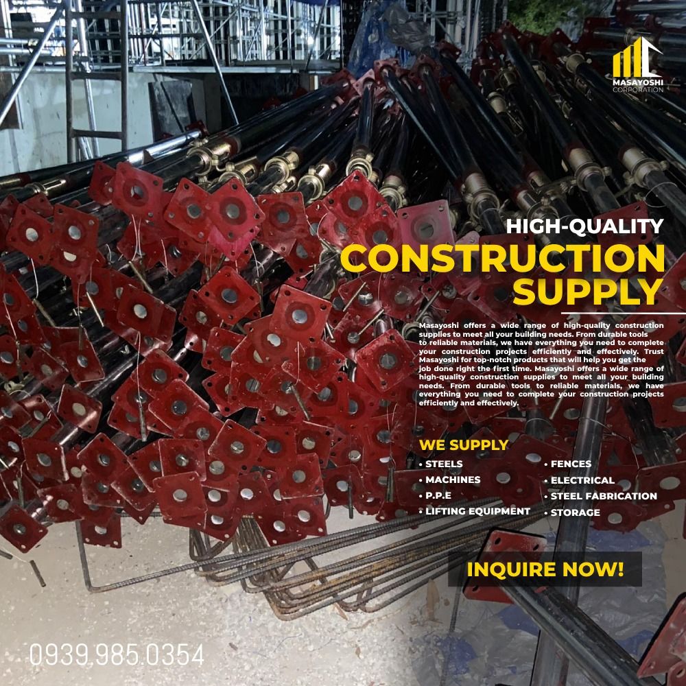 Deformed Bar | RSB | Angle Bar | IBeam | Shoring Jack | Tubular | Base ...