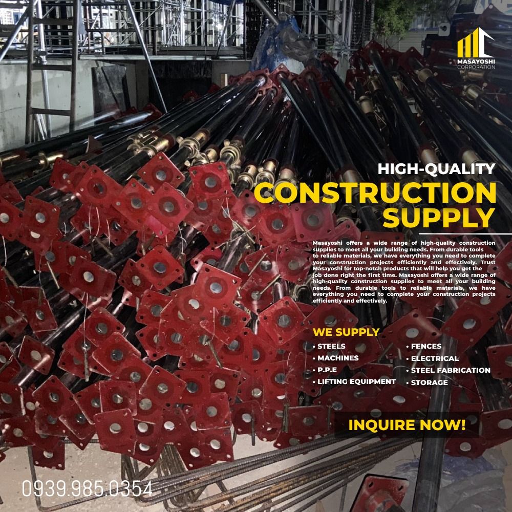 Deformed Bar | RSB | Angle Bar | IBeam | Shoring Jack | Tubular | Base ...