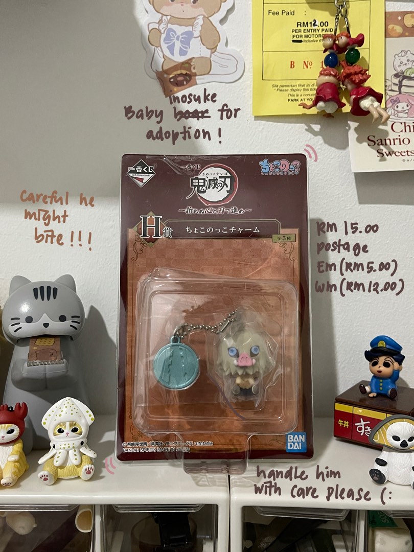 Demon Slayer Inosuke keychain, Hobbies & Toys, Toys & Games on Carousell