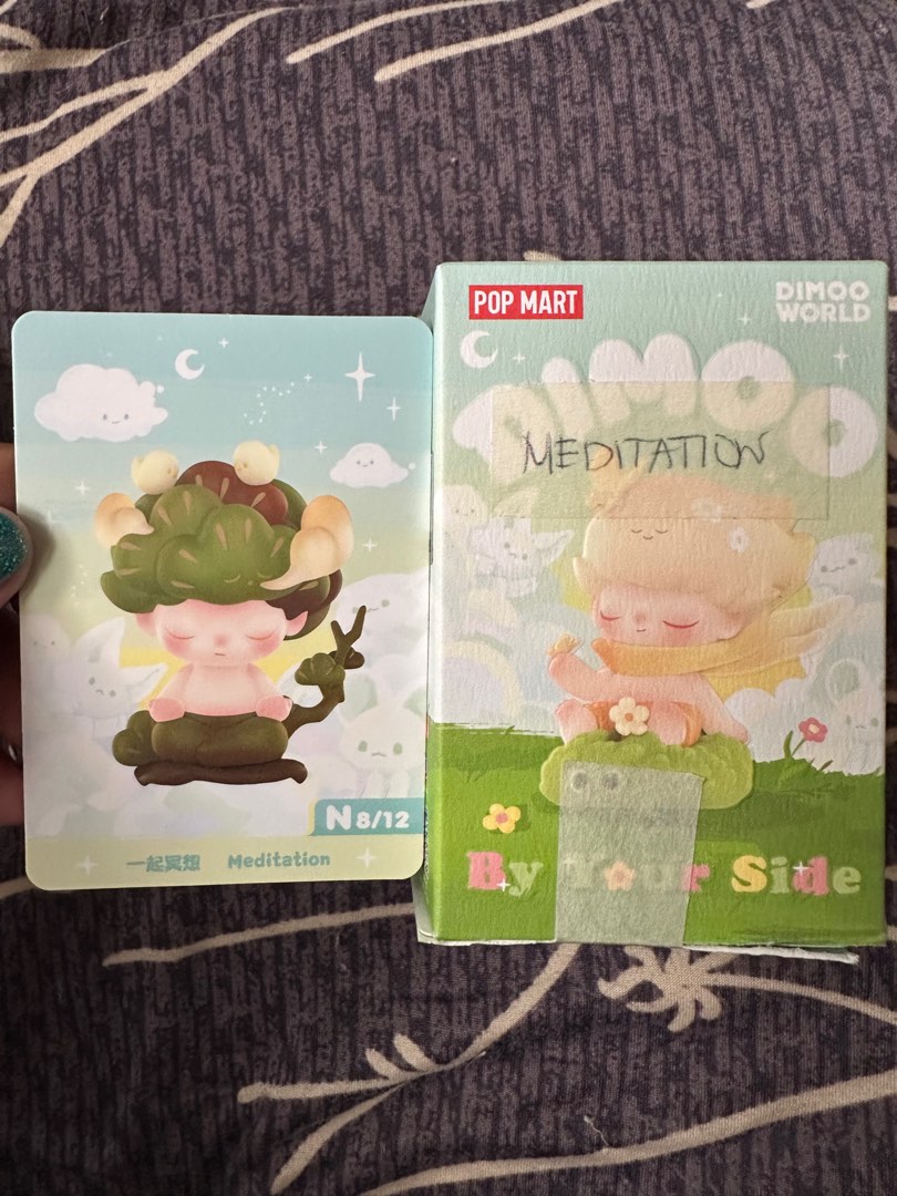 Dimoo Meditation, Hobbies & Toys, Toys & Games on Carousell