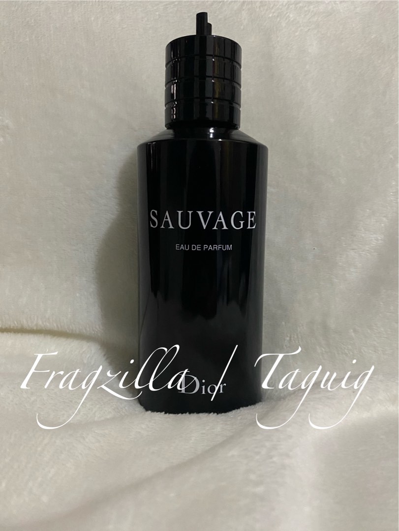 Dior Sauvage EDP Refill Bottle Tr 150/300ml, Beauty & Personal Care ...
