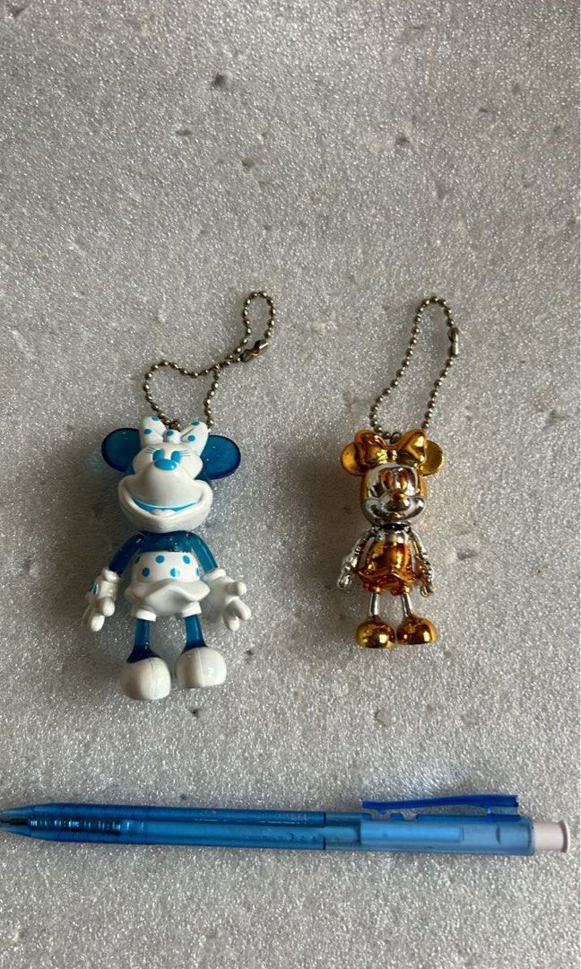 Disney Minnie Mouse keychain set, Hobbies & Toys, Toys & Games on Carousell