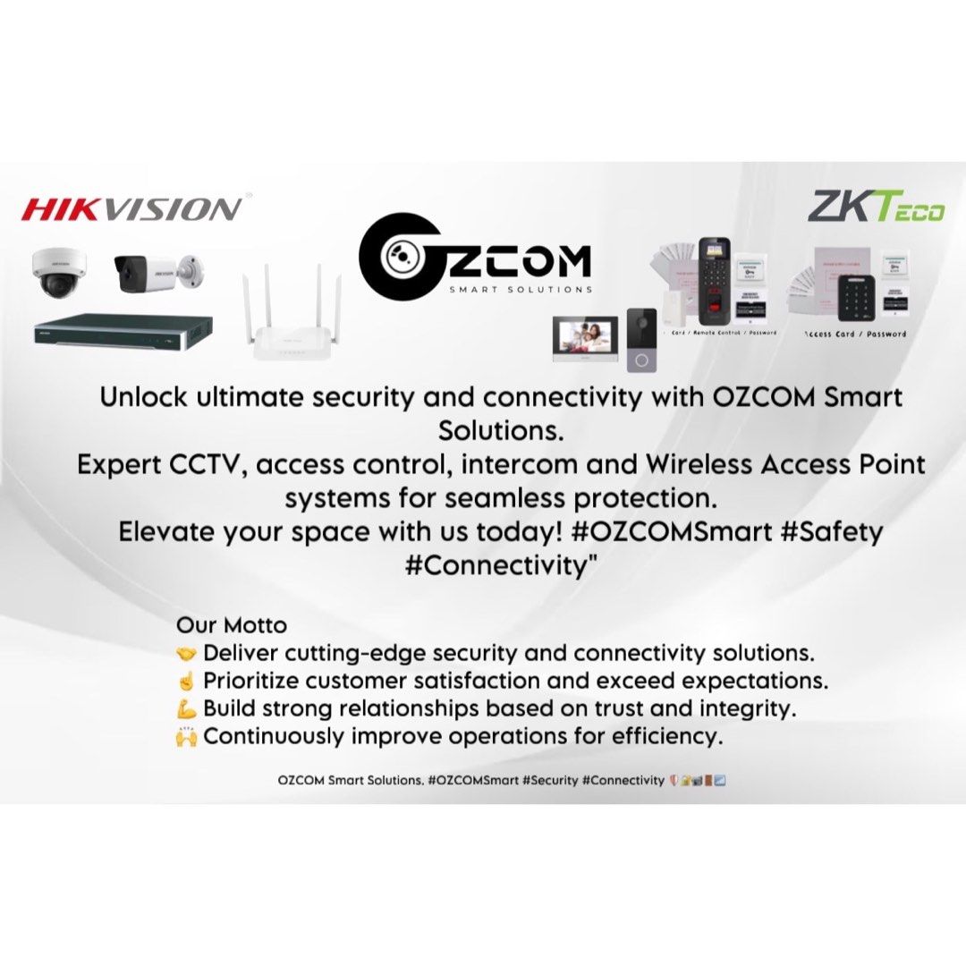 Door Access System - Hikvision/ ZKTeco (Cheap, Affordable, Hikvision ...