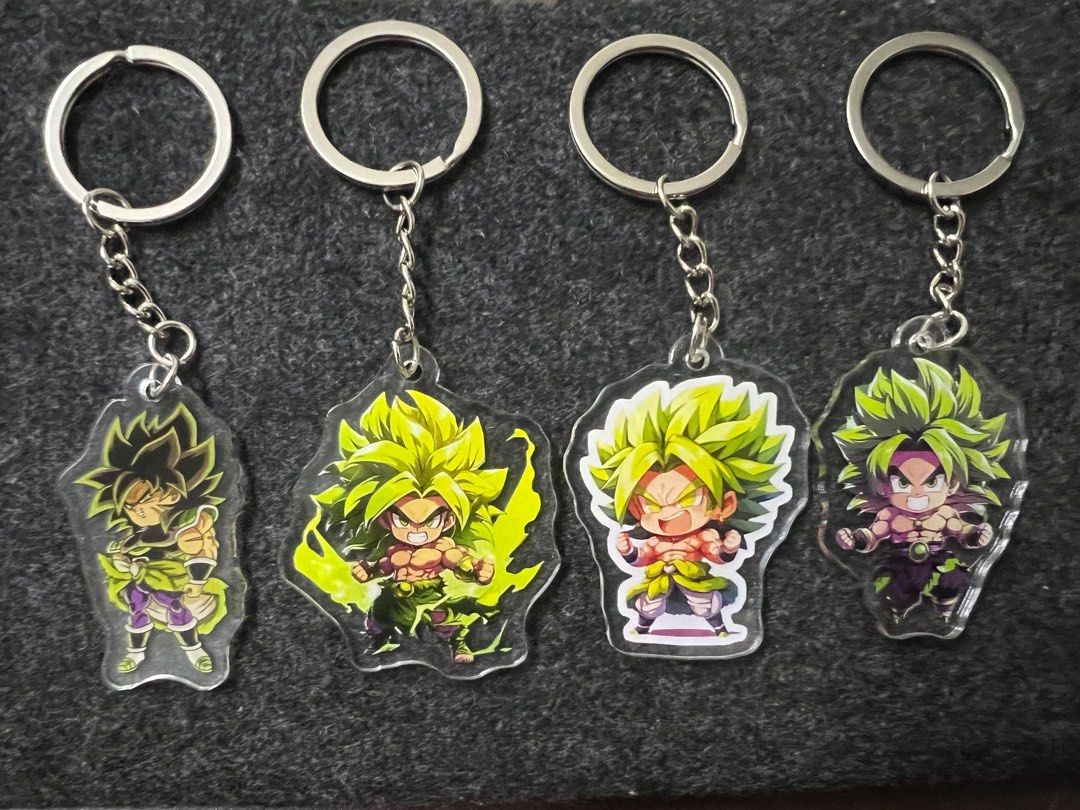 dragonball keychain rantai kunci broly, Hobbies & Toys, Toys & Games on ...