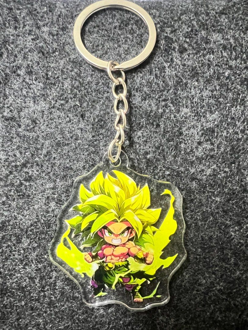 dragonball keychain rantai kunci broly, Hobbies & Toys, Toys & Games on ...