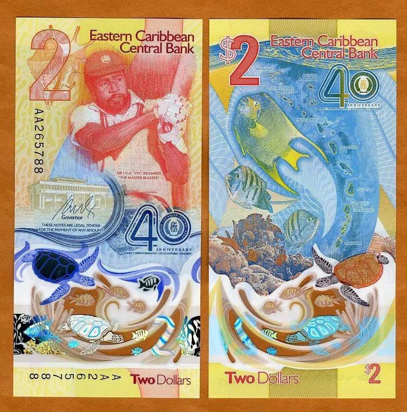 East Caribbean 2023 40th years of the Eastern Caribbean Central Bank ...