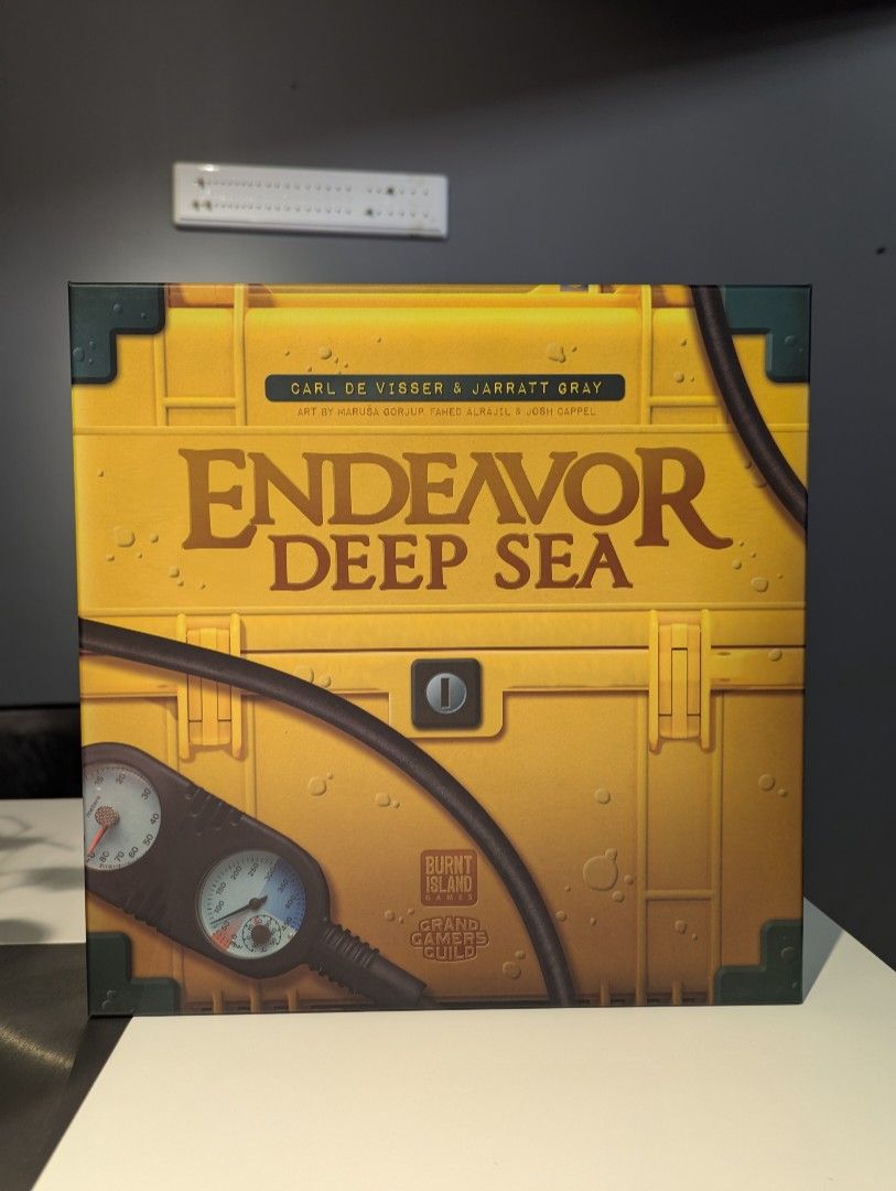 Endeavor Deep Sea Board Game (BN Sealed), Hobbies & Toys, Toys & Games ...